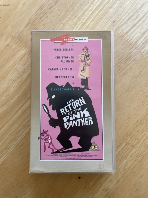 THE RETURN OF The Pink Panther VHS Classic Peter Sellers Video Tape £1. ...