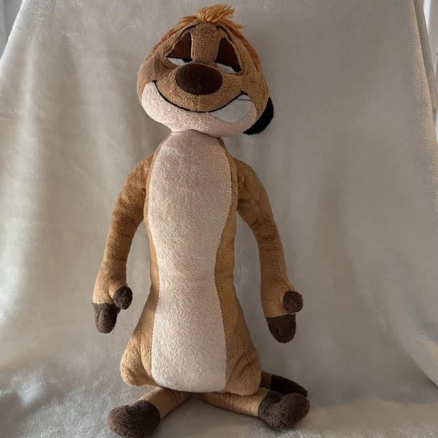 DISNEY STORE TIMON from Lion King Soft Toy Plush 14” £8.99 - PicClick UK