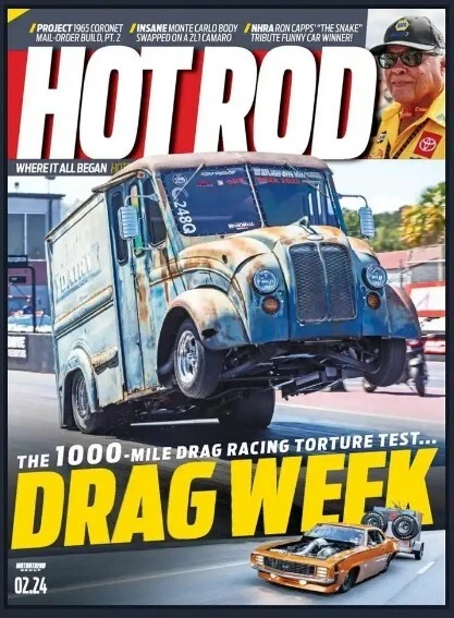 HOT ROD MAGAZINE Issue February 2024/ DRAG WEEK $27.50 - PicClick AU