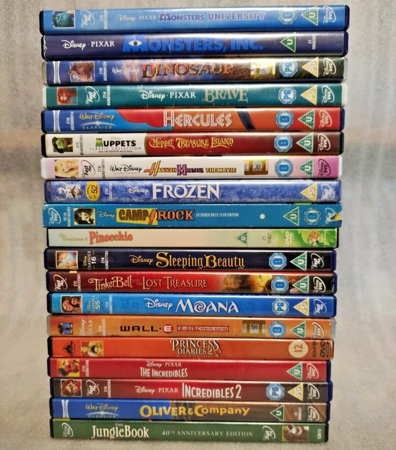 DISNEY KIDS DVD Bundle 19x Films R2 #12 GC🌀🌀🌀 £9.49 - PicClick UK