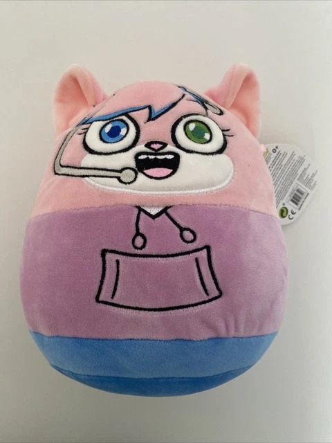 OFFICIAL SQUISHMALLOWS: RYAN'S WORLD - ALPHA LEXA PINK CAT PLUSH SOFT ...