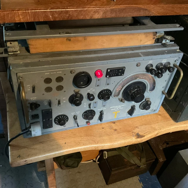 WW2 BRITISH R107 Radio reception set and Kit £104.72 - PicClick UK