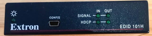 EXTRON EDID 101H EDID Emulator with EDID Minder® for HDMI £21.50 ...