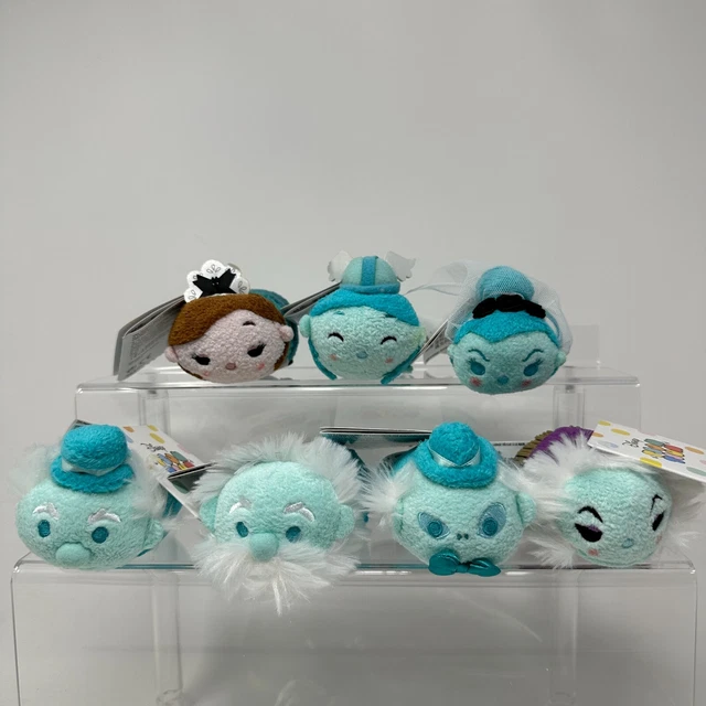DISNEY TSUM TSUM Haunted Mansion Complete Set Plush Disney Parks WITH ...