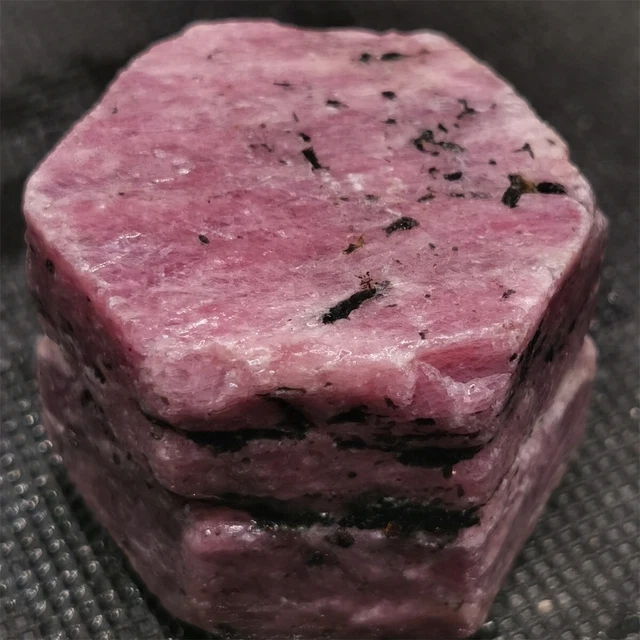 102 G NATURAL Red Corundum Ruby Crystal Rough Mineral Specimen A 11 $43 ...