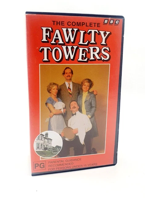 FAWLTY TOWERS THE Complete VHS Boxset Collection BBC Enterprise 1993 ...