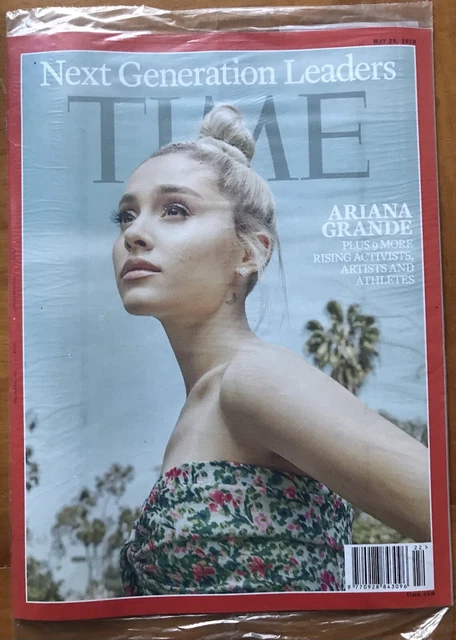 TIME MAGAZINE 2018 Ariana Grande Next Generation Leaders No Label NEW ...