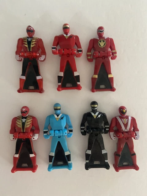 POWER RANGERS MIGHTY Morphin Ranger Key Super Megaforce Legendary LOT ...