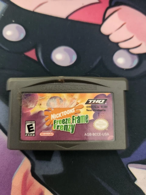 NICKTOONS: FREEZE FRAME Frenzy (Nintendo Game Boy Advance GBA, 2004) $5 ...