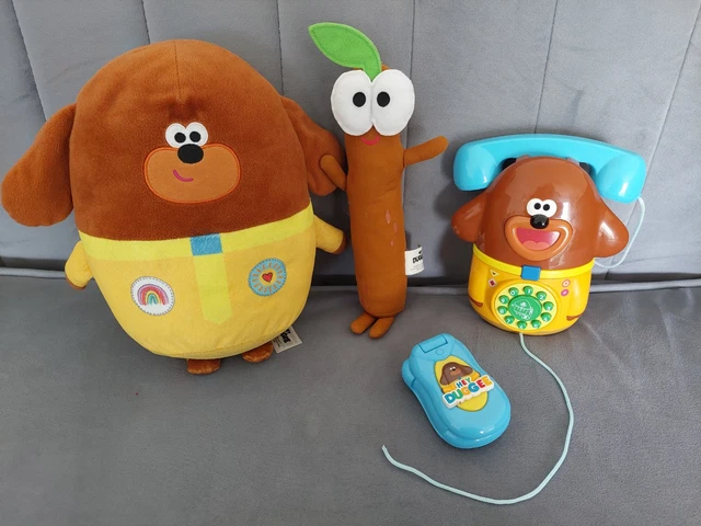 BUNDLE HEY DUGGEE Speaking Singing Soft Toys *DUGGEE PHONE*Stick with ...