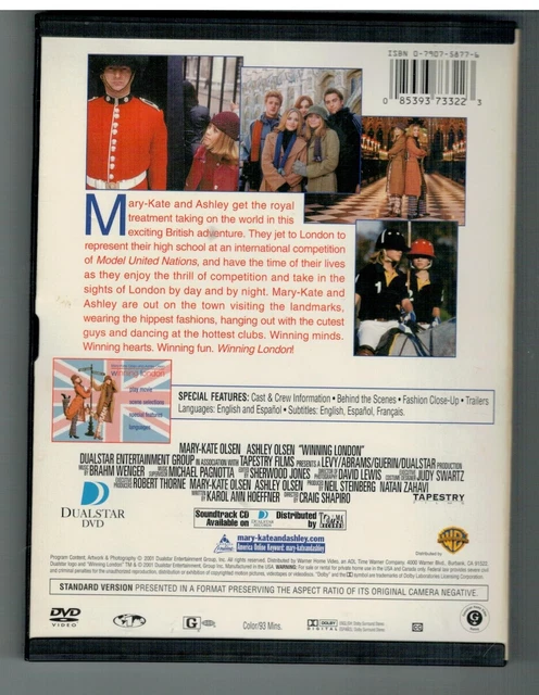 WINNING LONDON DVD mary kate ashley olsen 2001 $10.00 - PicClick CA