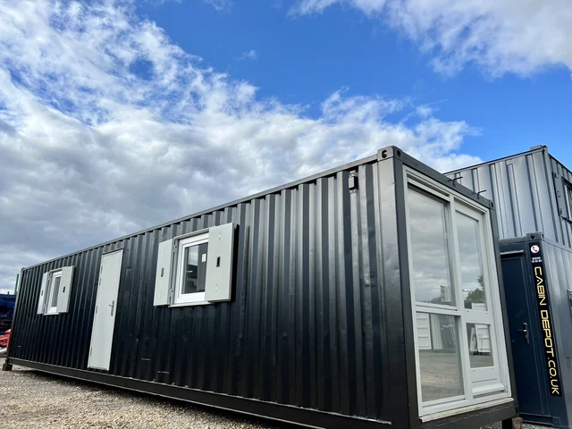 40 X 8 Ft Converted Shipping Container || Container Home | Container ...