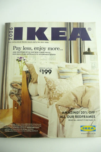IKEA CATALOGUE 2006 Furniture interior design home magazine book £9.99 ...