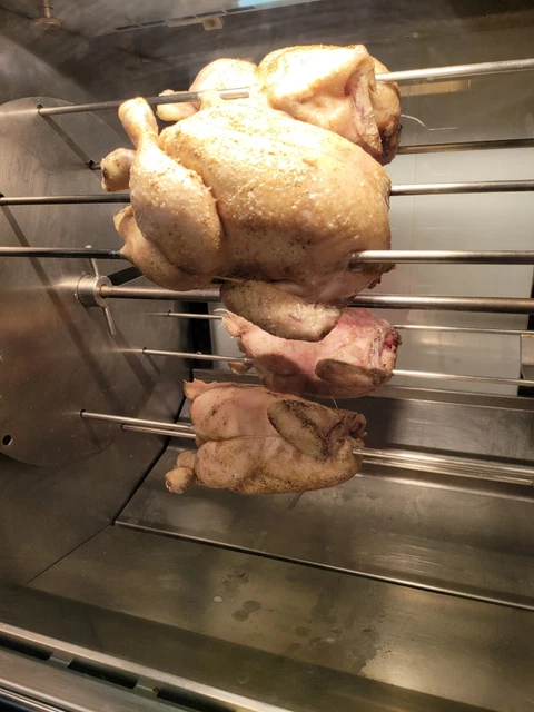 COMMERCIAL 3 PHASE Rottiserie Chicken Machine Chicken Machine £516.70 ...