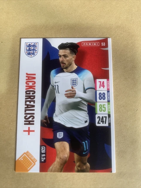 CARTA JACK GREALISH EURO 2024 ENGLANDIA #53. Nuovo EUR 3,26 - PicClick IT