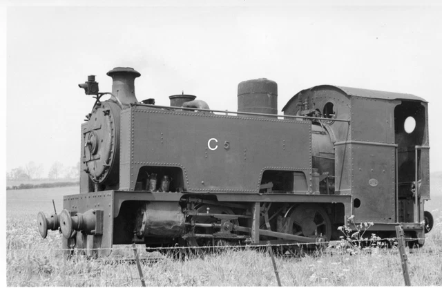 BRITISH RAILWAY BR R.m Casserley Photo - Loco No.5 At Islip Quarry June ...