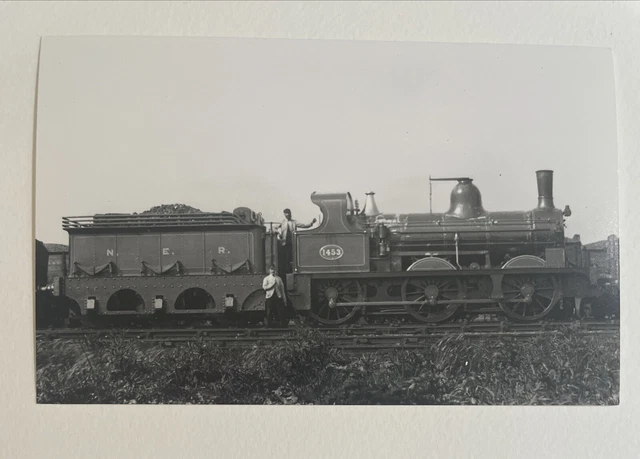 NER RAILWAY LOCOMOTIVE Photograph - 1453 - 398 Class - A831 £3.50 ...