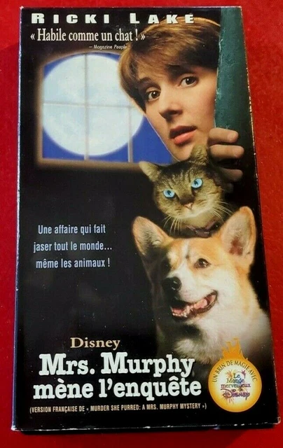 *RARE VHS FRENCH Movie Mrs. Murphy Leads the Inquiry - Ricki Lake $39. ...