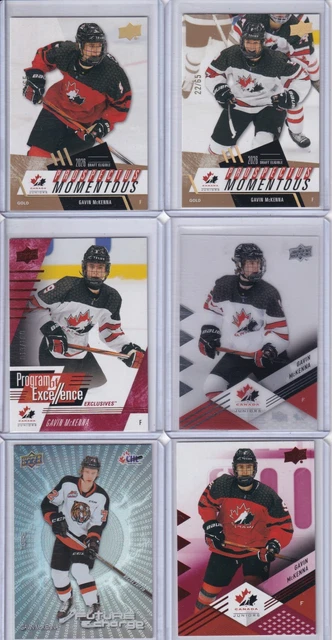 GAVIN MCKENNA🔥6 CARDS Lot🔥Gold + Exclusive + Clear + Future Charge $599 ...