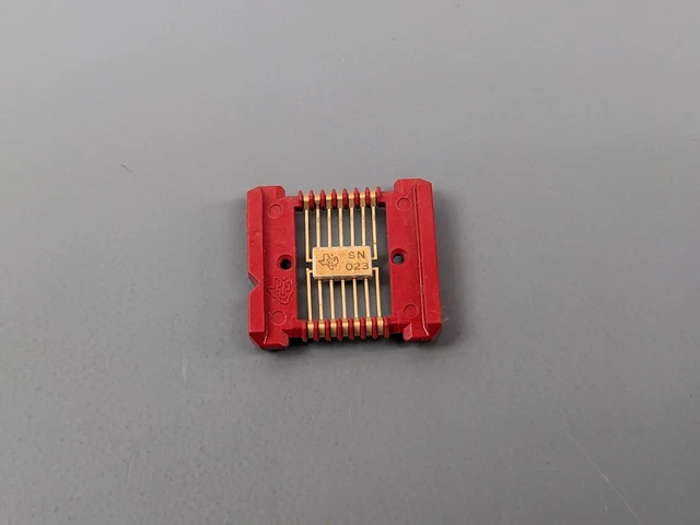 TI SN023 EARLY Gold Flat-Pack IC, RARE 1960s NOS ~ US STOCK! $15.18 ...