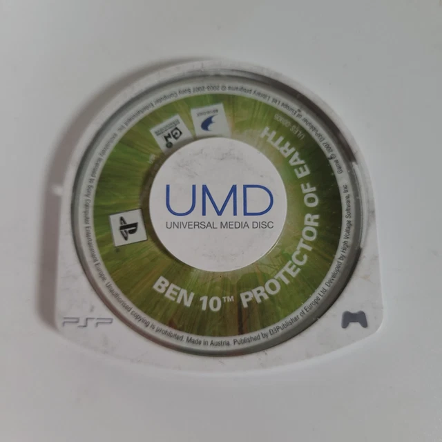 *DISQUE UNIQUEMENT* BEN 10 Protector of Earth Sony PSP jeu vidéo PAL ...