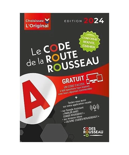 CODE ROUSSEAU DE la route B 2024 EUR 13,88 - PicClick FR