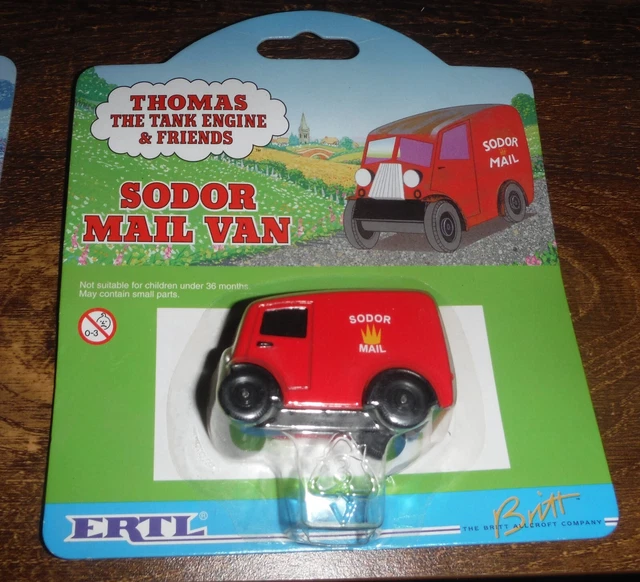 ERTL THOMAS THE Tank Engine & Friends Sodor Mail Van #4822 EUR 12,53 ...