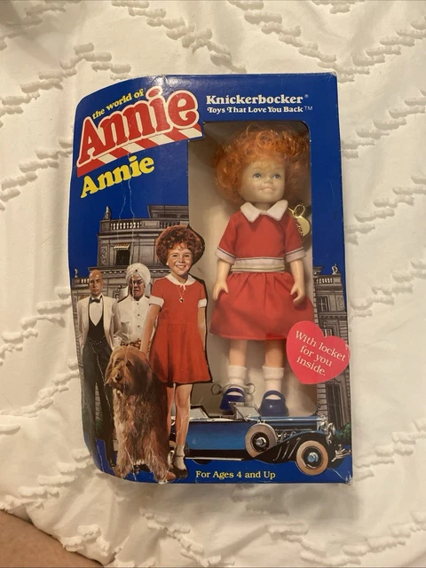 VINTAGE 1982 THE World of Annie by Knickerbocker Toy Doll #3856 $19.44 ...