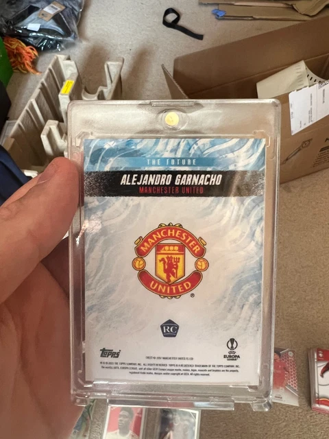 TOPPS JUDE BELLINGHAM Platinum Set Alejandro Garnacho Auto Man United ...