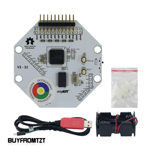 OPENBCI V3 COMPATIBLE Open Source Arduino EEG Brain Wave Module ...