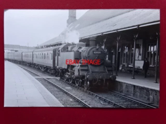 PHOTO BR Standard Class 3 Tank Loco No 82020 At Welshpool 1963 EUR 2,59 ...