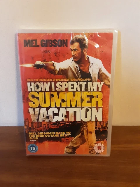 HOW I SPENT My Summer Vacation (DVD) Starring Mel Gibson New and Sealed ...