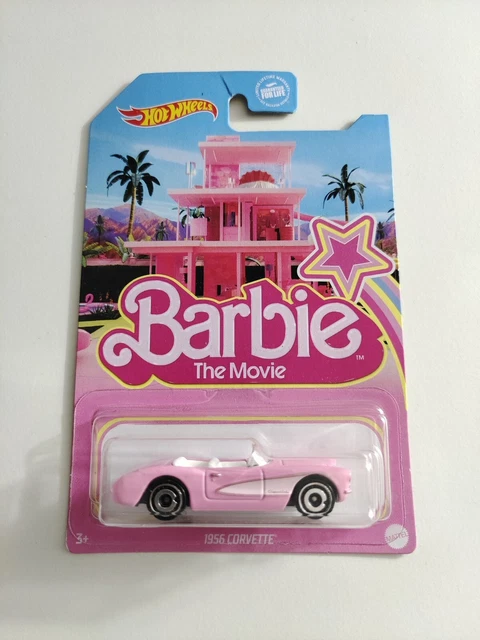 2023 HOT WHEELS Barbie The Movie 1956 Corvette Car - Pink (HPR54) - New ...
