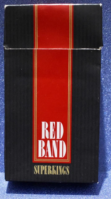 VINTAGE EMPTY PACKET cigerette with golden foil inset box pack tobacco ...