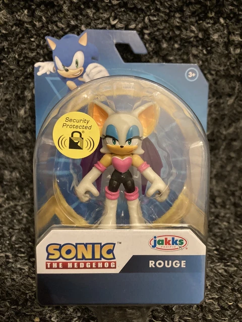 SONIC THE HEDGEHOG Jakks Pacific Rouge Collectible MINI Figure 2.5-Inch ...