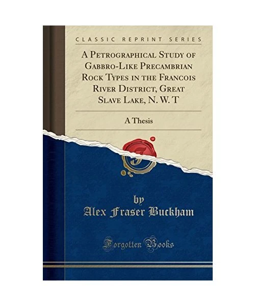 A PETROGRAPHICAL STUDY of Gabbro-Like Precambrian Rock Types in the ...