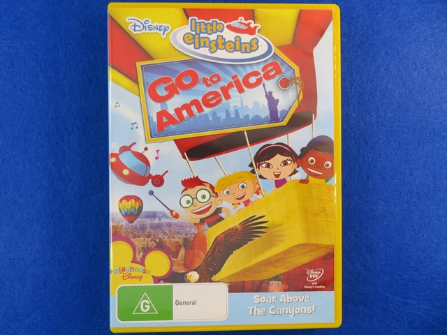DISNEY LITTLE EINSTEINS Go To America - DVD - Region 4 - Fast Postage ...