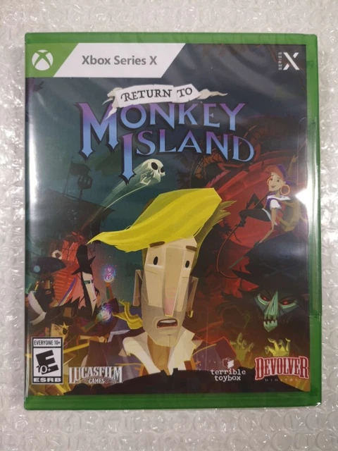 RETURN TO MONKEY Island Xbox Series X Usa New (En/Fr/De/Es/It/Pt ...