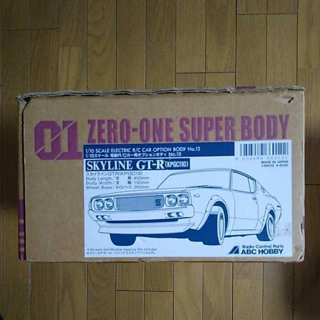 ABC HOBBY KENMERI Gt-R Body Unassembled 1/10 £218.46 - PicClick UK