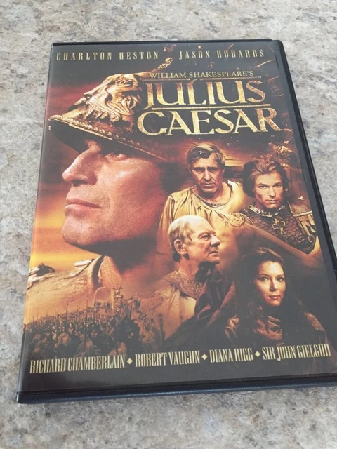 JULIUS CAESAR DVD Charlton Heston, Jason Robards, roman FREE SHIP ...