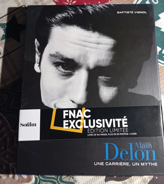 ALAIN DELON. COFFRET Livre, DVD Édition Limitée 1500 Exemplaires Une ...