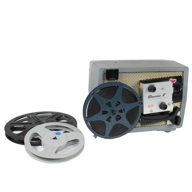 VINTAGE KODAK BROWNIE 8 Movie Projector Model A15 - pieces missing - display £20.00 - PicClick UK