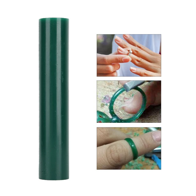 WAX RING TUBE Green Wax Tube Flat Side Ring Making Engraving (T-1062E ...