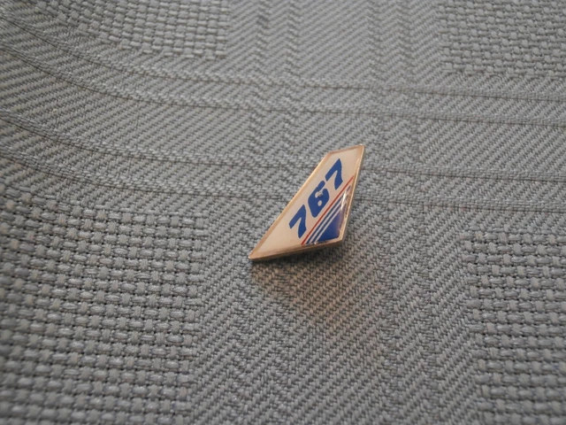 VTG RARE BOING 767 Dorsal Fin Needle Pin $17.50 - PicClick CA