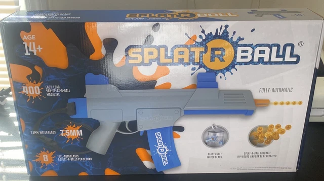 NEW SPLATRBALL SRB400-SUB Gel Ball Water Bead Blaster Gun Kit. Splat R ...