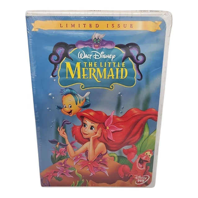 WALT DISNEYS THE Little Mermaid (Limited Issue, DVD, 1989) NEW SEALED ...