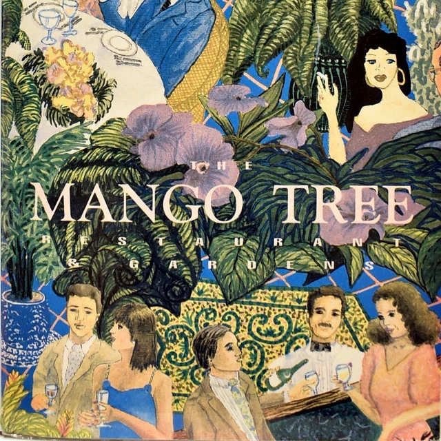 2000s The Mango Tree Restaurant And Gardens Menu Atlantic Ave Cocoa Beach
