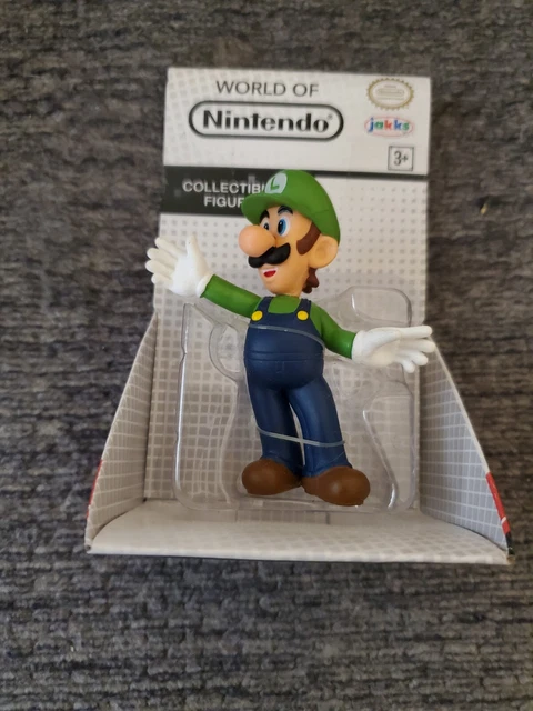 Jakks Pacific World Of Nintendo Super Mario Bros Luigi 2 5 Action