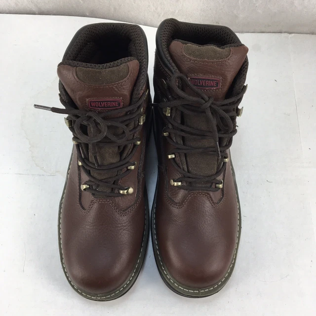 WOLVERINE BUCCANEER 6& Contour Welt Steel Toe WATERPROOF Boots W04820 ...