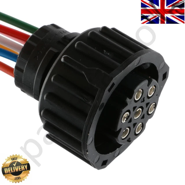 HEAVY DUTY VEHICLE Fuel Pump Socket Harness Connector For Citroen ...